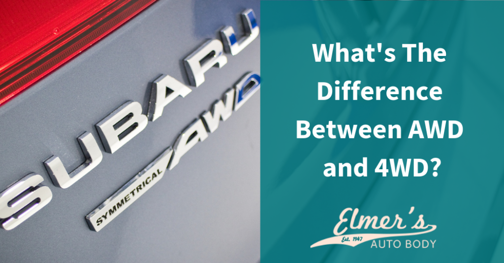 What's The Difference Between AWD and 4WD? | Elmer's Auto Body