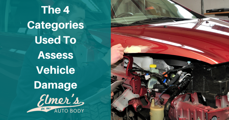 The 4 Categories Used To Assess Vehicle Damage | Elmer's Auto Body